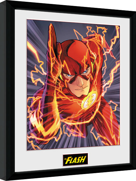 DC Comics - The FLash Justice League Framed poster | Buy at UKposters