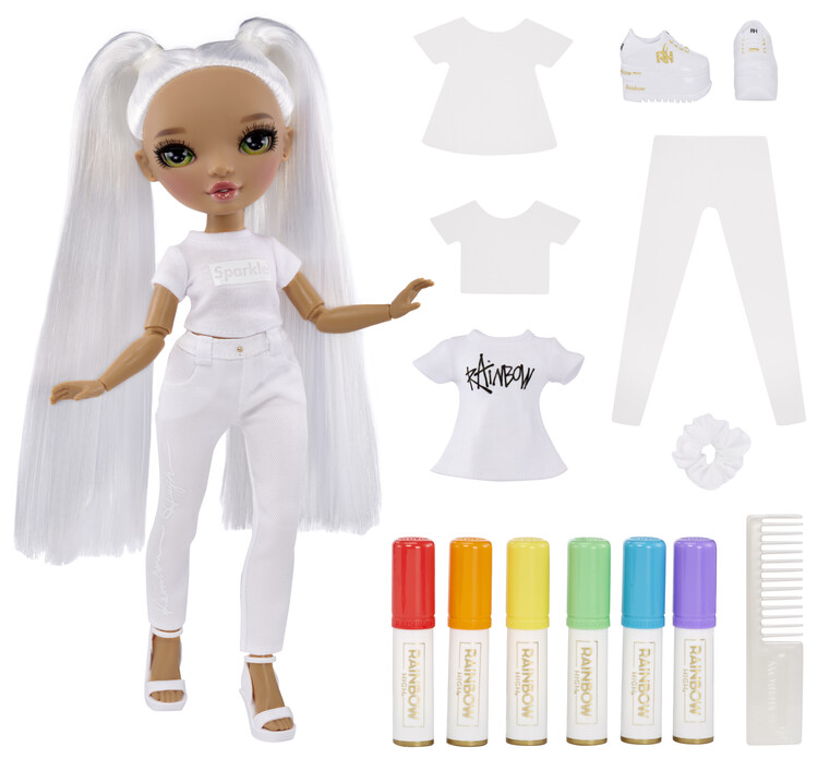 Doll Rainbow High - Color & Create Fashion Doll - Green Eyes | Tips for ...