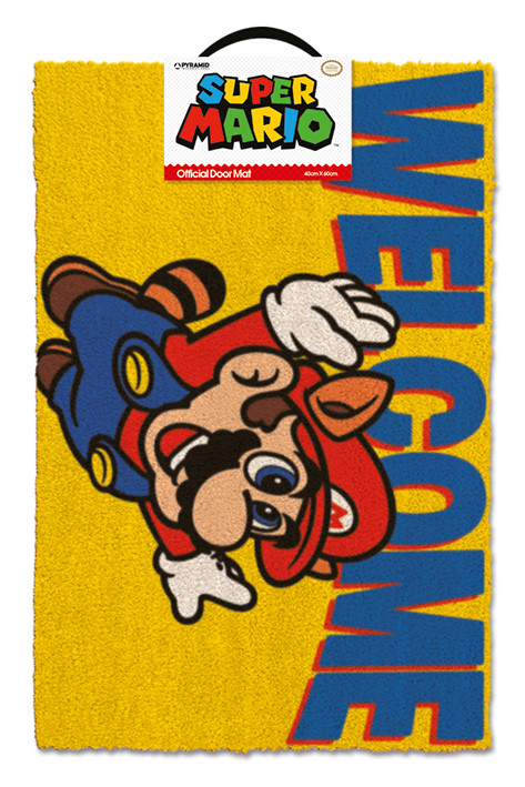 Doormat Super Mario - Welcome | Tips for original gifts