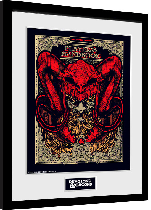 Dungeons & Dragons - Players Handbook Framed poster | Buy at Europosters