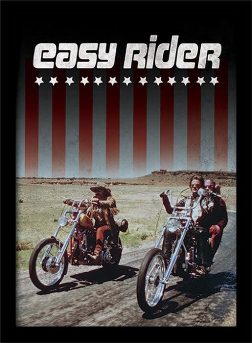 Lámina enmarcada EASY RIDER - riders| Pósters, cuadros | Posters.es