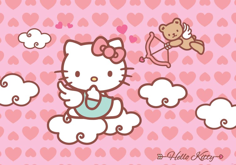 Hello Kitty Fotótapéta, Fali tapéta, Tapéta az Europosters.hu-n