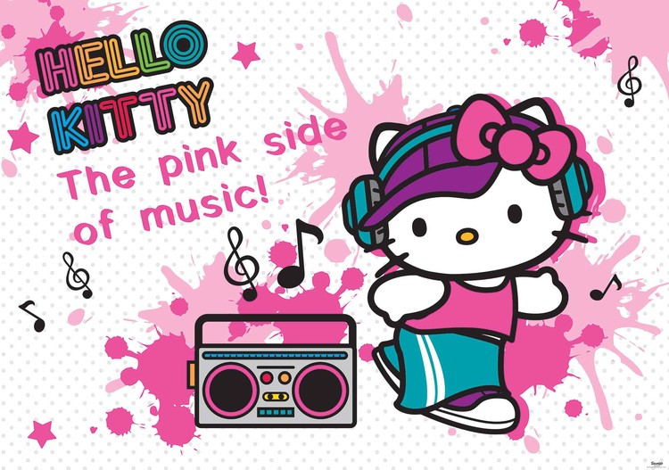 Hello Kitty Fotótapéta, Fali tapéta, Tapéta az Europosters.hu-n