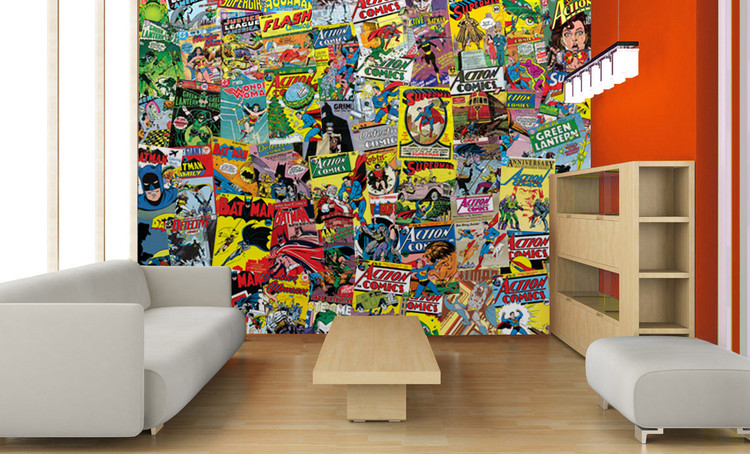 Fototapete, Tapete Comic bei Europosters