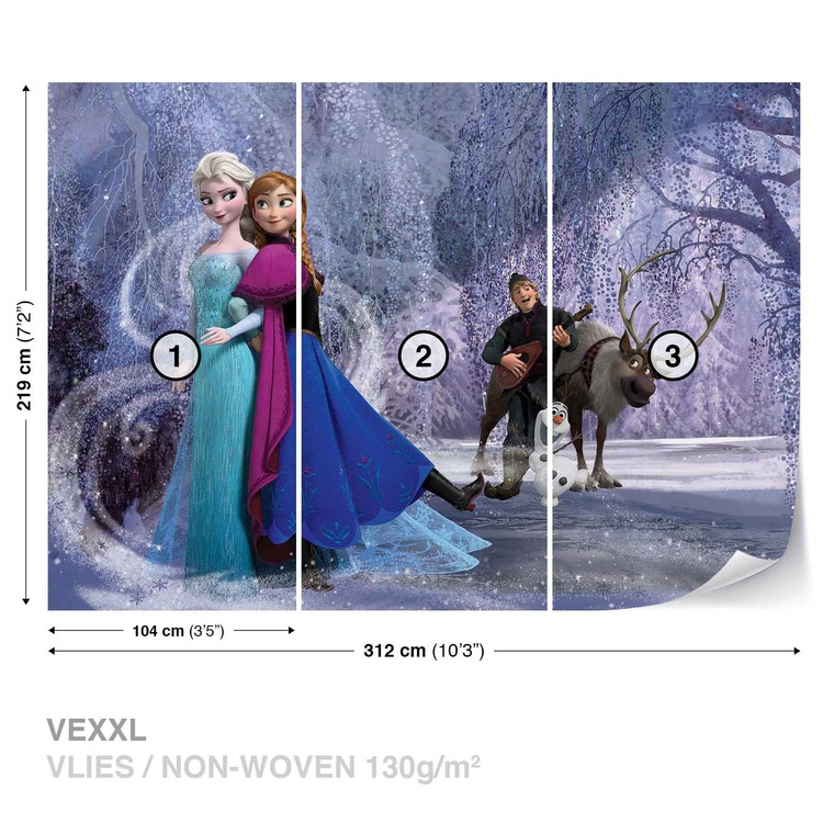 Disney Frozen Elsa, Anna fototapeta, tapeta na zeď na Posters.cz