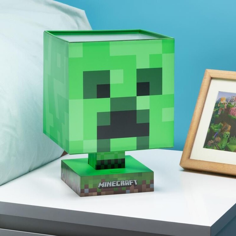 Lampy Minecraft - Creeper | Pomysły na oryginalne prezenty