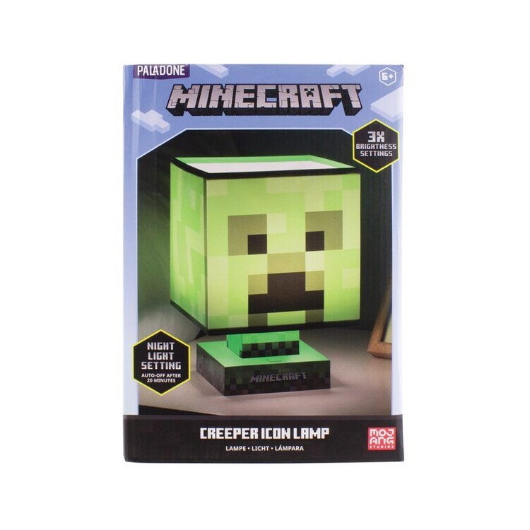 Lampy Minecraft - Creeper | Pomysły na oryginalne prezenty