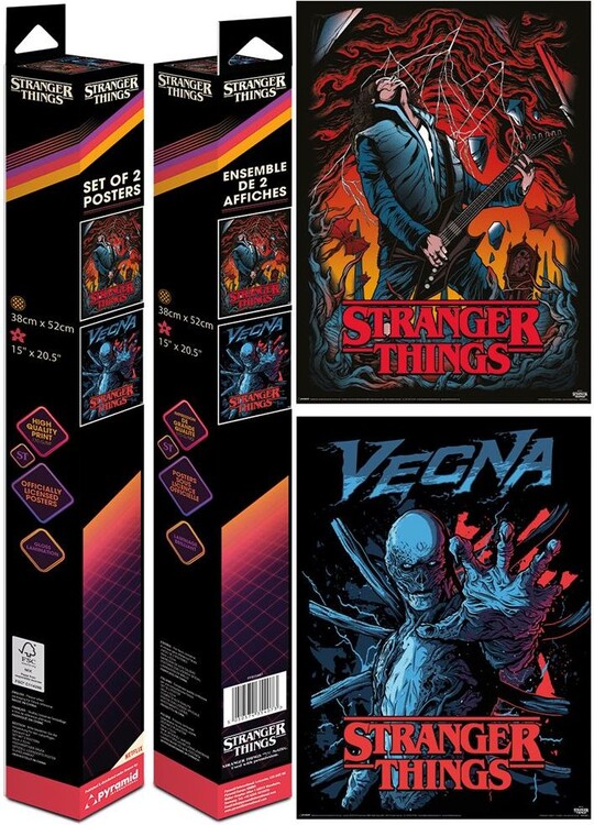 Geschenkeset Stranger Things | Originelle Geschenkideen | Europosters