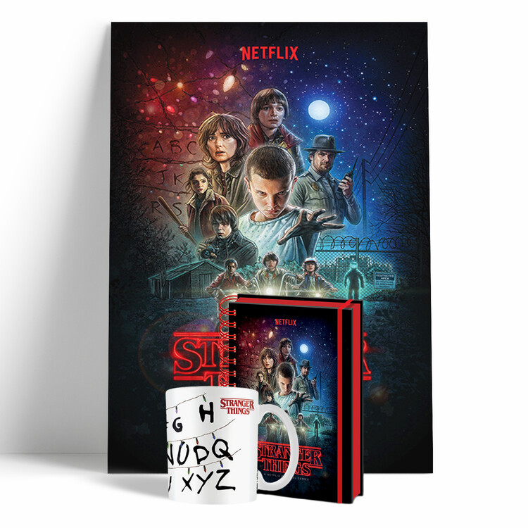 Gift set Stranger Things - Season 1 | Tips for original gifts | UKposters