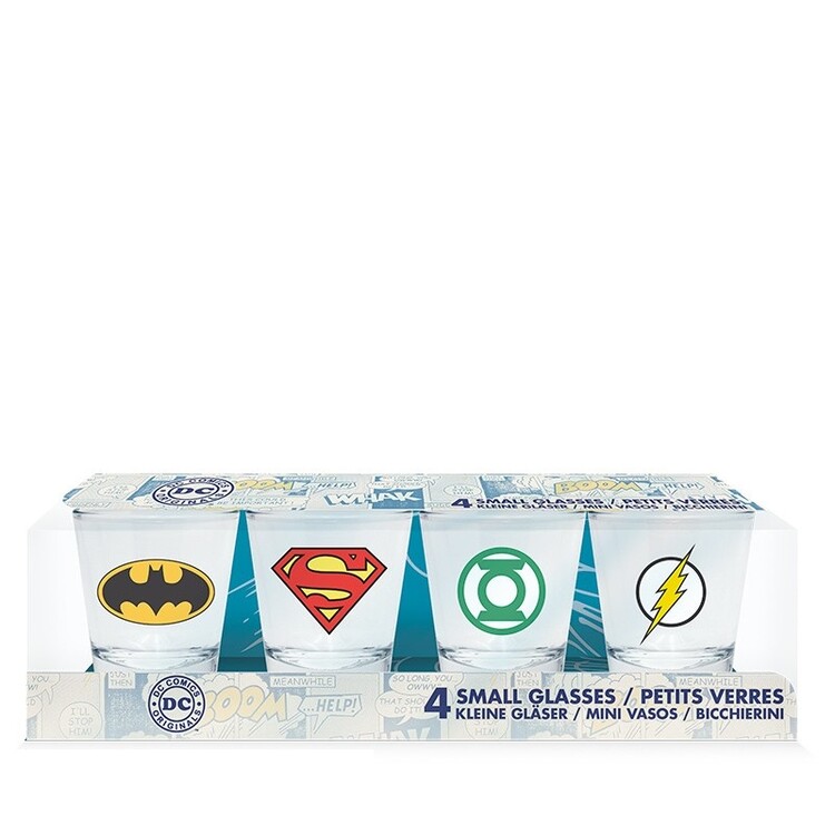Glass DC Comics - Emblem | Tips for original gifts | UKposters