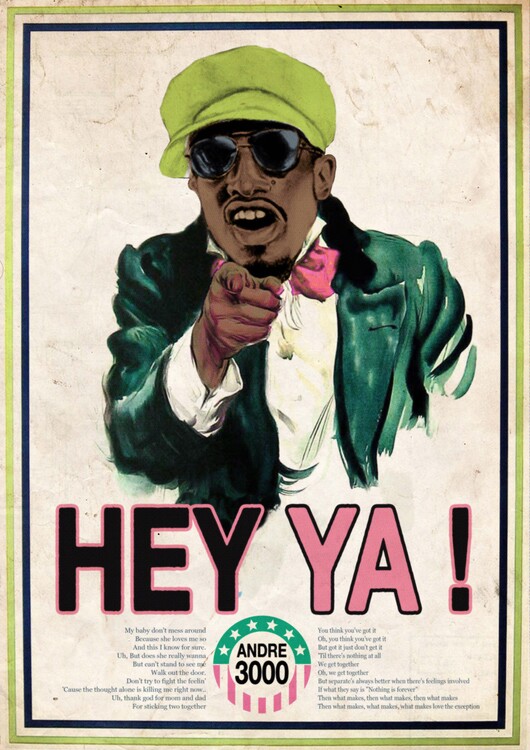 Láminas decorativas para enmarcar | Hey ya, Ads Libitum / David Redon ...