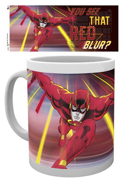 Hrnek The Flash - Red Blur | Tipy na originální dárky | Posters.cz
