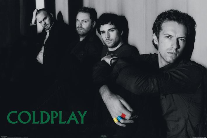 COLDPLAY - group Plakat, Poster online på Europosters
