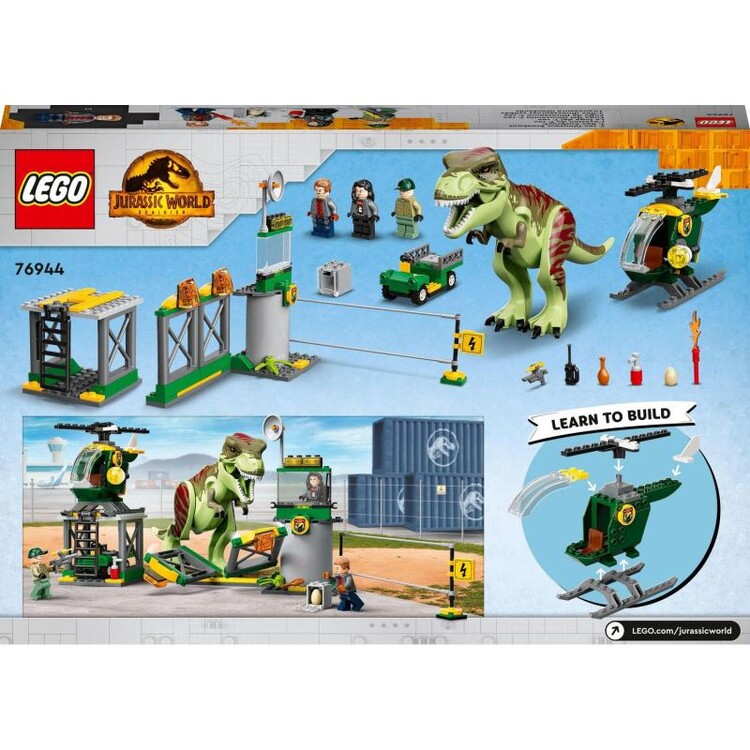 LEGO Jurassic World - T. rex Dinosaur Breakout 76944 | Pósters, regalos ...