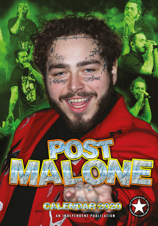 Post Malone - Kalendarze ścienne 2024 | Kup na Posters.pl