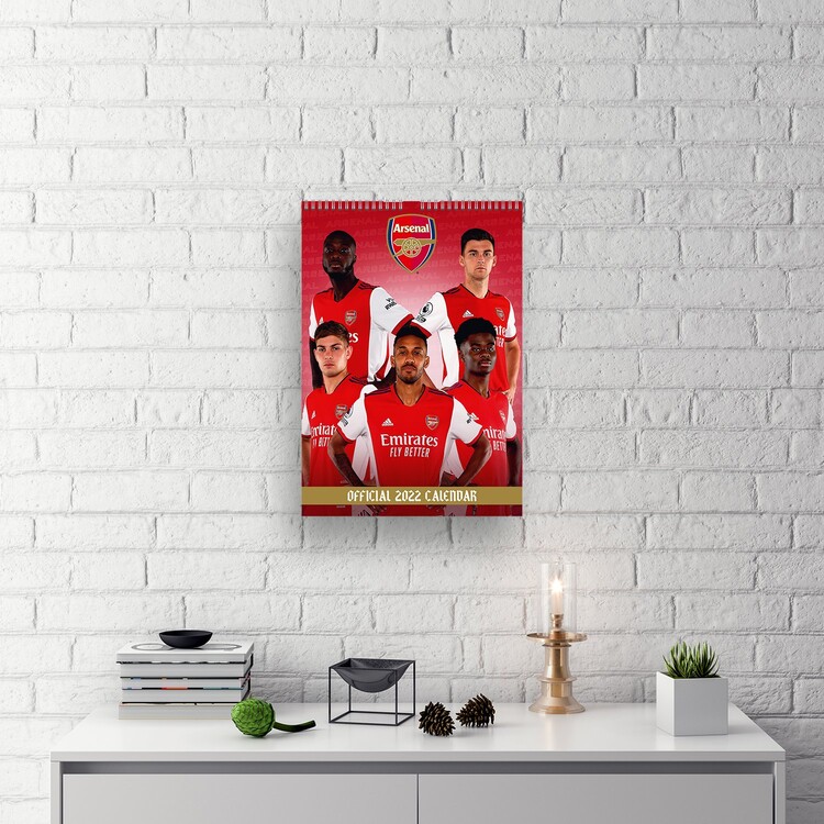 Arsenal FC - Väggkalendrar 2022 | Köp på Europosters