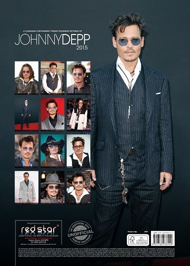 Johnny Depp - Wandkalender 2024 | Kaufen bei Europosters