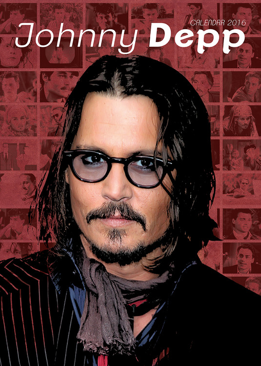 Johnny Depp - Wandkalender 2016 | Kaufen bei Europosters