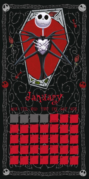 Nightmare Before Christmas - Wandkalender 2024 | Kaufen bei Europosters