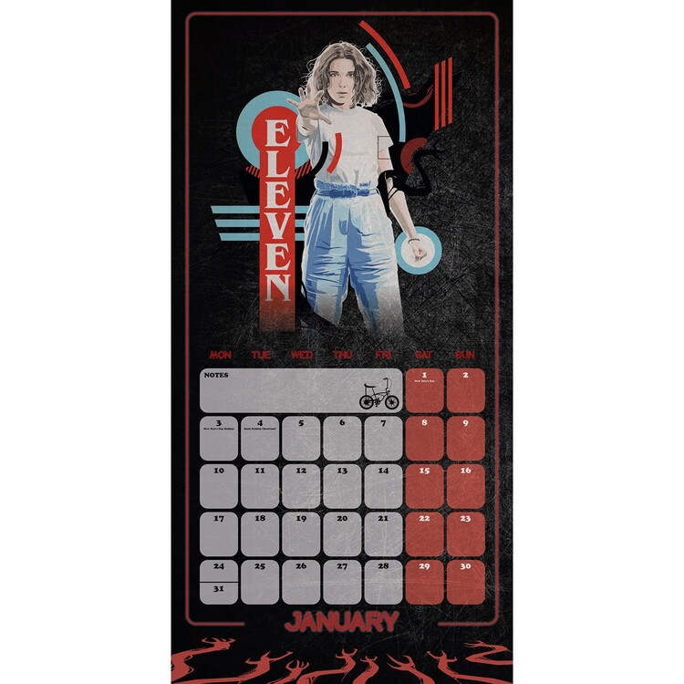 Stranger Things - Wandkalenders voor 2022 | Koop bij Europosters