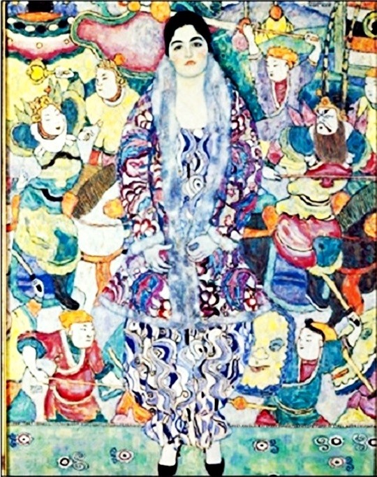 Reproducción de artePortrait of Friederike Maria Beer 1917, Gustav ...