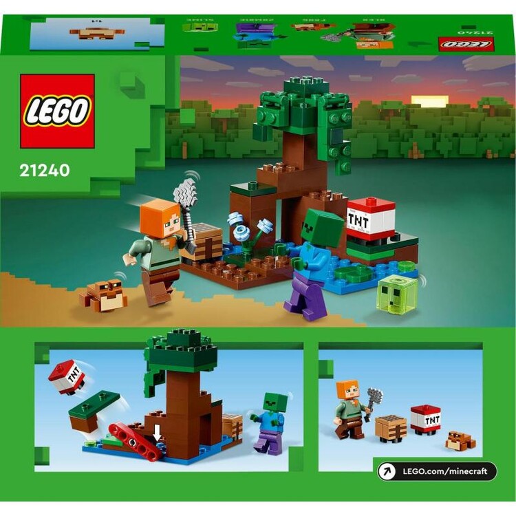 Building Kit Lego Minecraft - Adventure in the Swamp | Posters, gifts ...