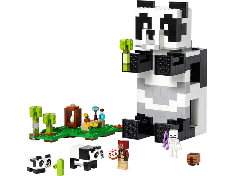 Building Kit Lego - Minecraft - Panda Sanctuary | Posters, gifts ...
