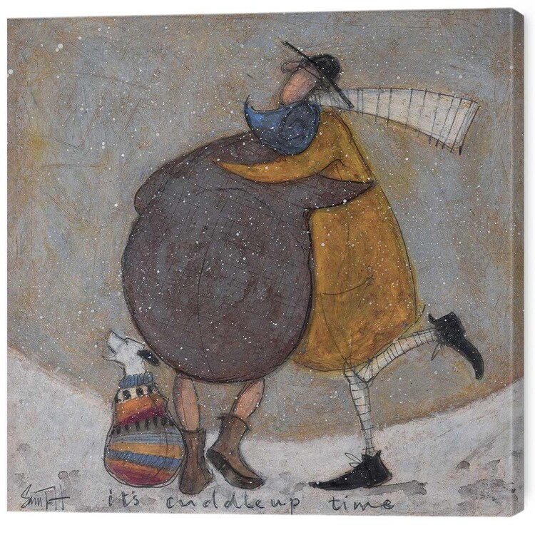 Leinwanddruck Sam Toft - It‘s Cuddle Up Time | Canvas Wandbilder ...