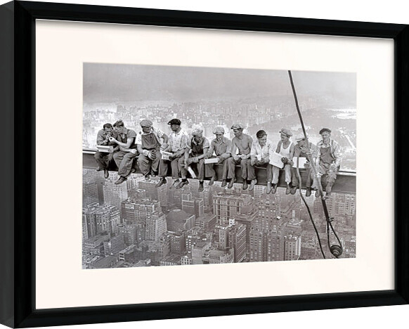 Lunch on the Skyscraper Framed poster | Buy at UKposters