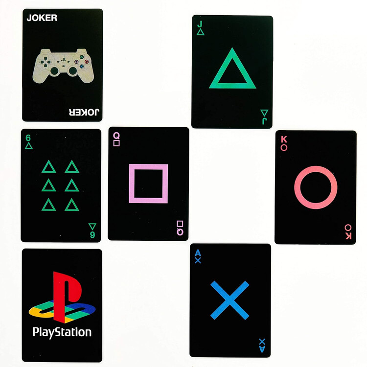 Jugando a las cartas - Playstation | Ideas para regalos originales