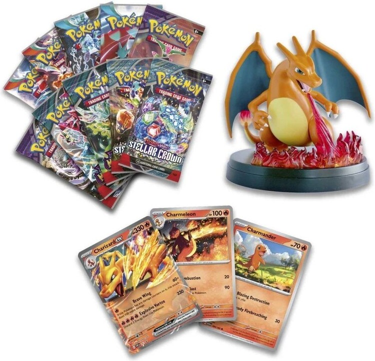 Pokémon TCG: Charizard ex - Premium Figure Collection | Eredeti ajándék ...