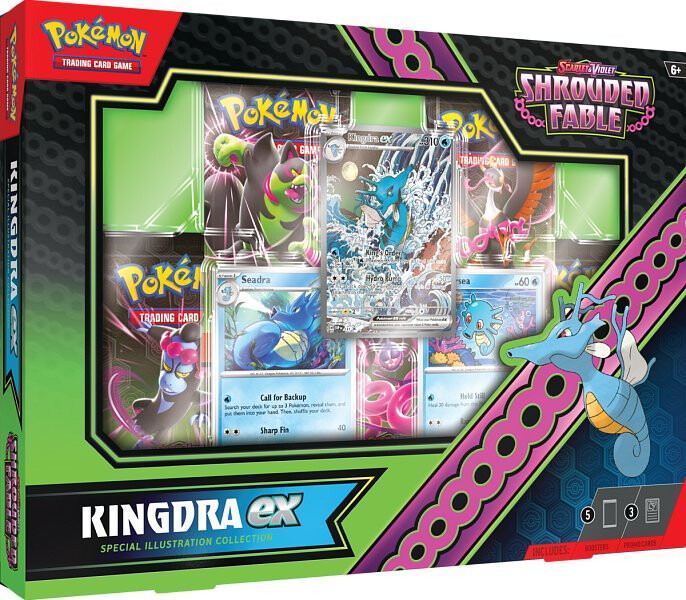 Pokémon TCG: SV6.5 Shrouded Fable - Kingdra ex/Greninja ex Special ...