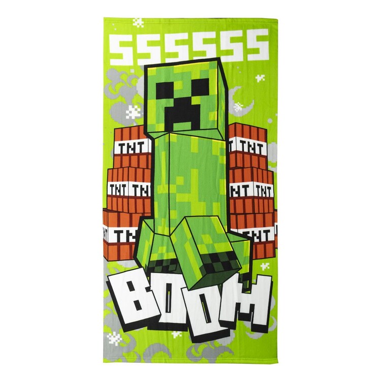 Ručník Minecraft - Creeper | Tipy na originální dárky