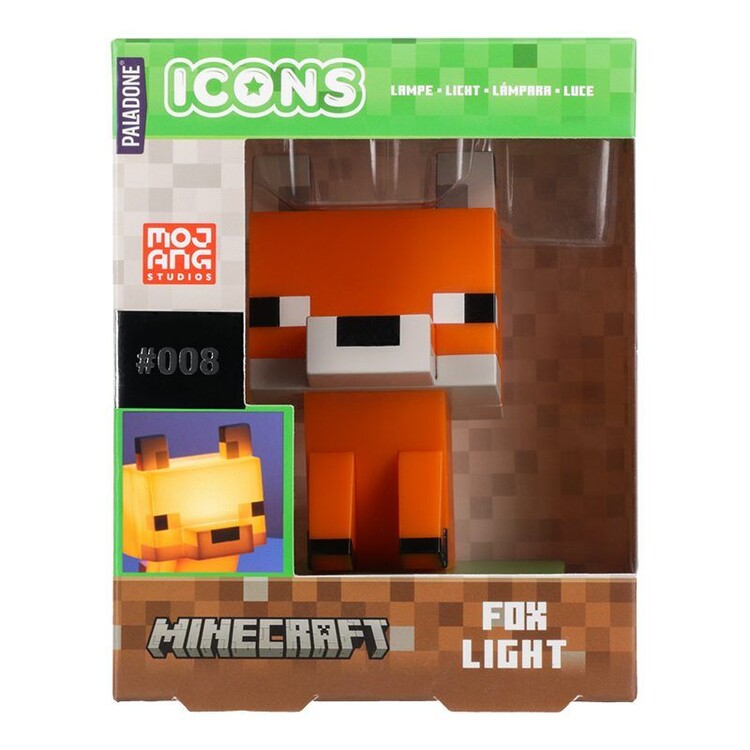 Svítící figurka Minecraft - Fox | Tipy na originální dárky