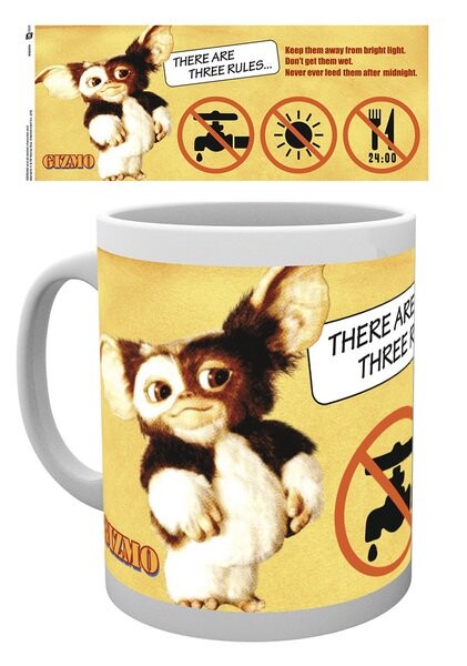 Mug, cup Gremlins - Three Rules | Tips for original gifts | UKposters