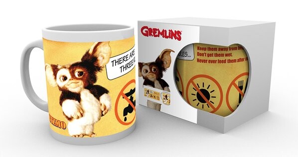 Mug, cup Gremlins - Three Rules | Tips for original gifts | Europosters