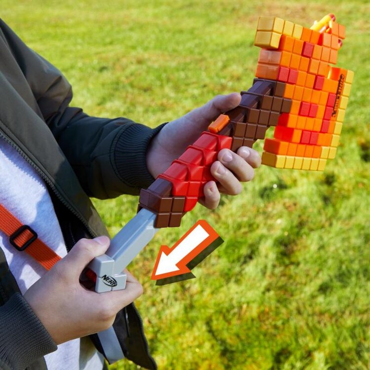 NERF - Minecraft Firebrand | Ideas para regalos originales | Posters.es