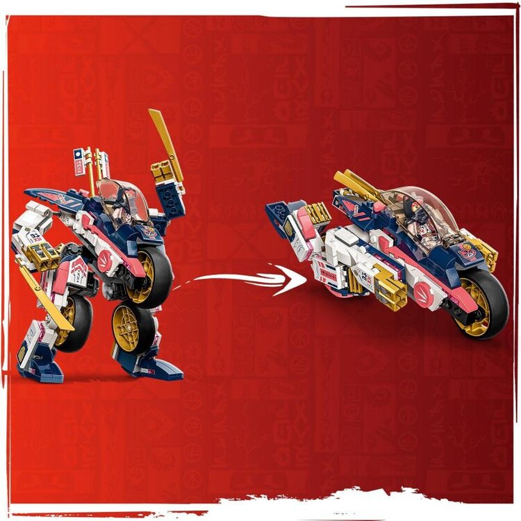 LEGO Ninjago - Sora's Transforming Mech Bike Racer 71792 | Pósters ...