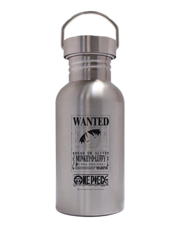 Botella One Piece - Wanted Luffy | Ideas para regalos originales