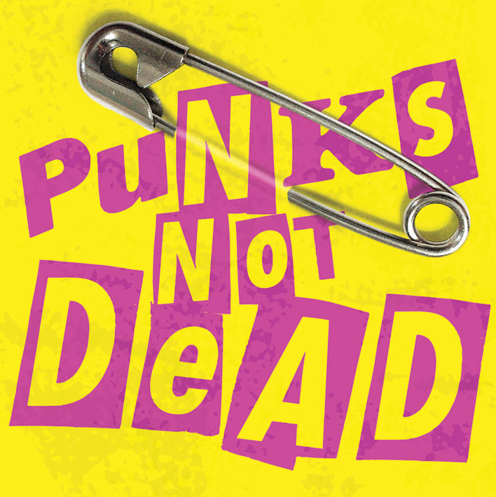 Pegatinas PUNKS NOT DEAD | Ideas para regalos originales