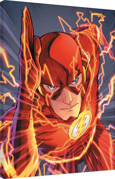 Cuadros en lienzo The Flash | Decoraciones de la pared | Posters.es