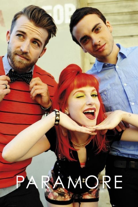Paramore - trio Plakat, Poster online på Europosters