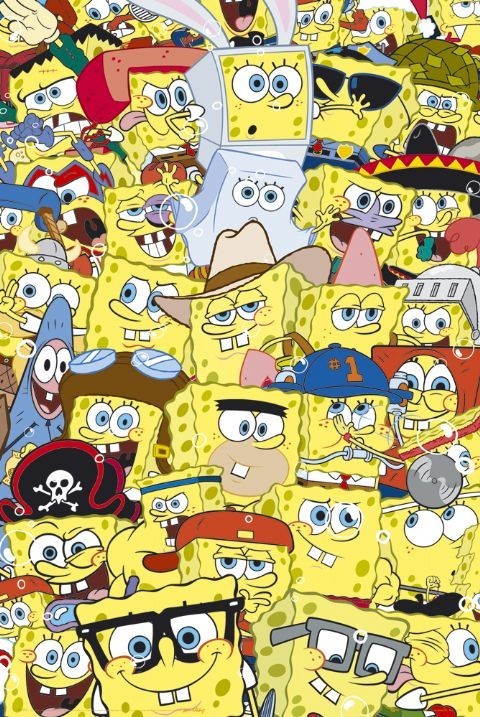 SPONGEBOB - disguises Plakat, Poster online på Europosters