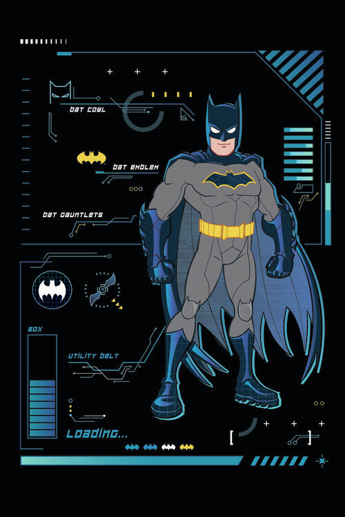 Plakát Batman - Batsuit loading | Obraz na zeď | 3+1 zdarma | Posters.cz