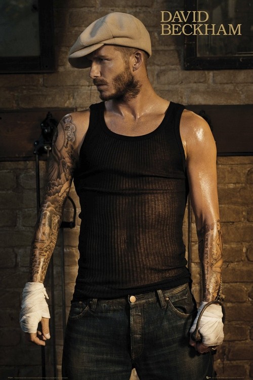 Plakát David Beckham - cover | Obraz na zeď | 3+1 zdarma | Posters.cz