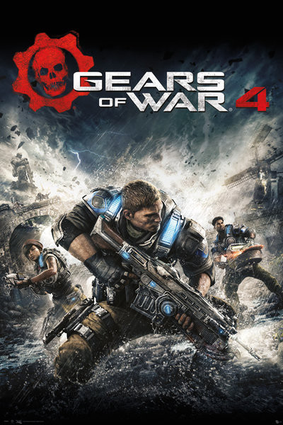 Plakát GEARS OF WAR 4 - Game Cover | Obraz na zeď | 3+1 zdarma | Posters.cz