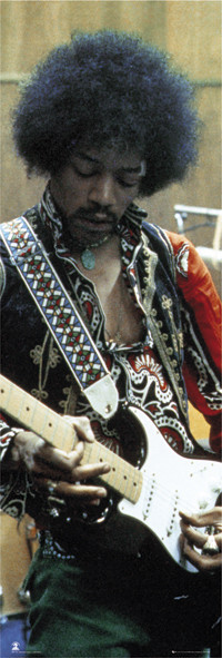 Plakát Jimi Hendrix - studio | Obraz na zeď | 3+1 zdarma | Posters.cz