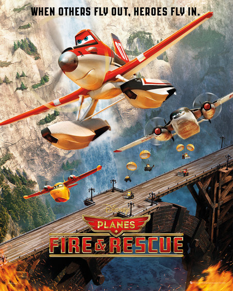 Plakát Letadla 2: Hasiči a záchranáři - Disney Bridge | Obraz na zeď ...