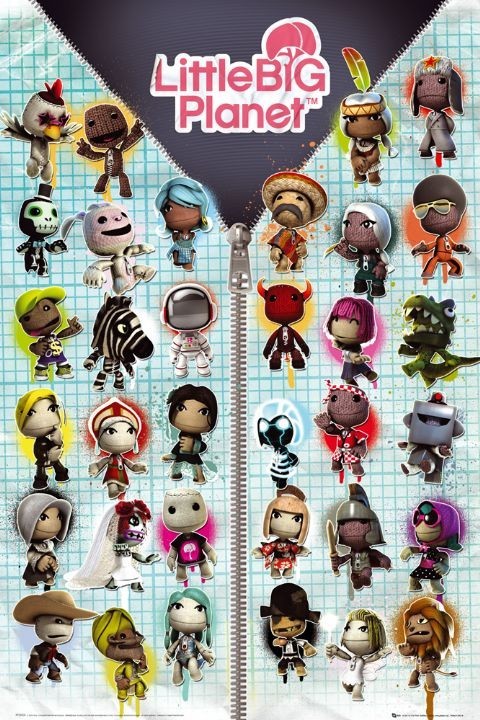 Plakát Little big planet - compilation | Obraz na zeď | 3+1 zdarma ...