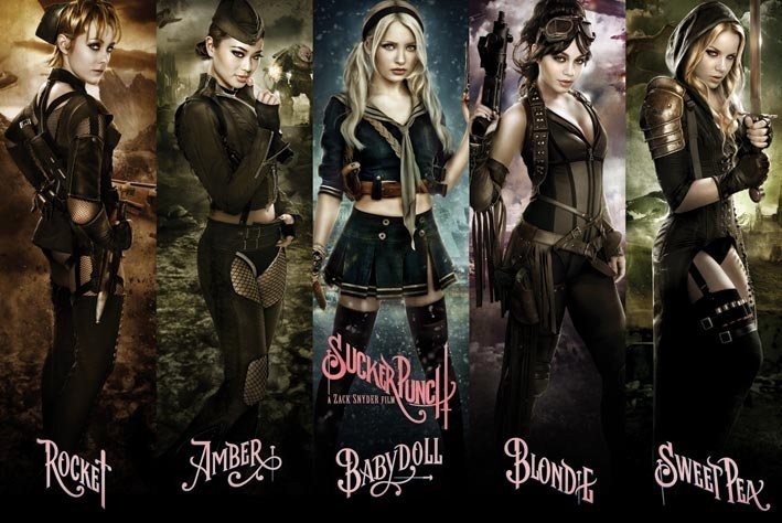 Plakát Sucker Punch Girls Obraz Na Zeď Doprava Zdarma Posterscz
